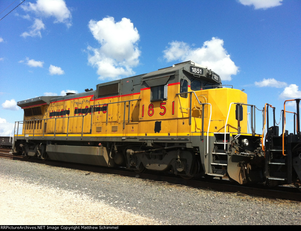 Former Union Pacific B40-8 # 1851